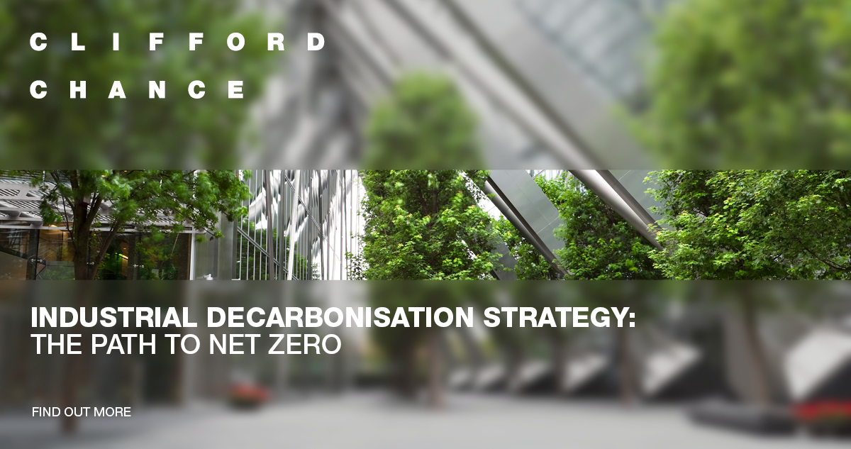 Industrial Decarbonisation Strategy: The path to net zero