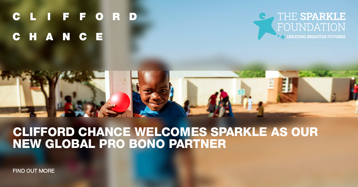 Clifford Chance partners with The Sparkle Foundation