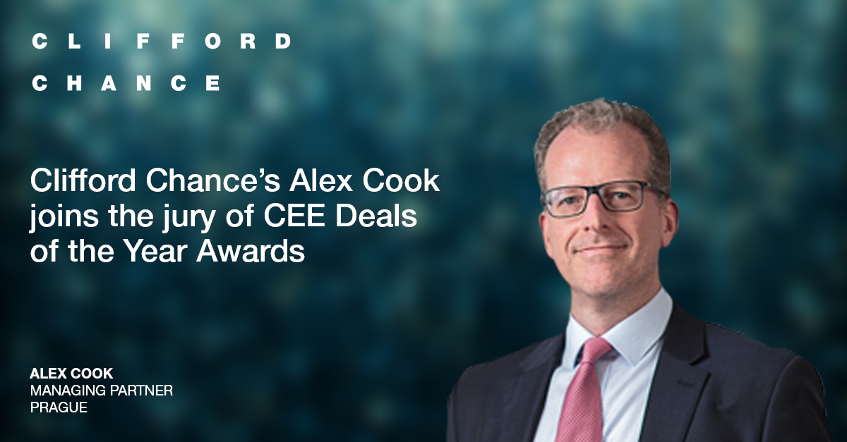 Clifford Chance's Alex Cook joins the jury of CEE Deals of the Year Awards