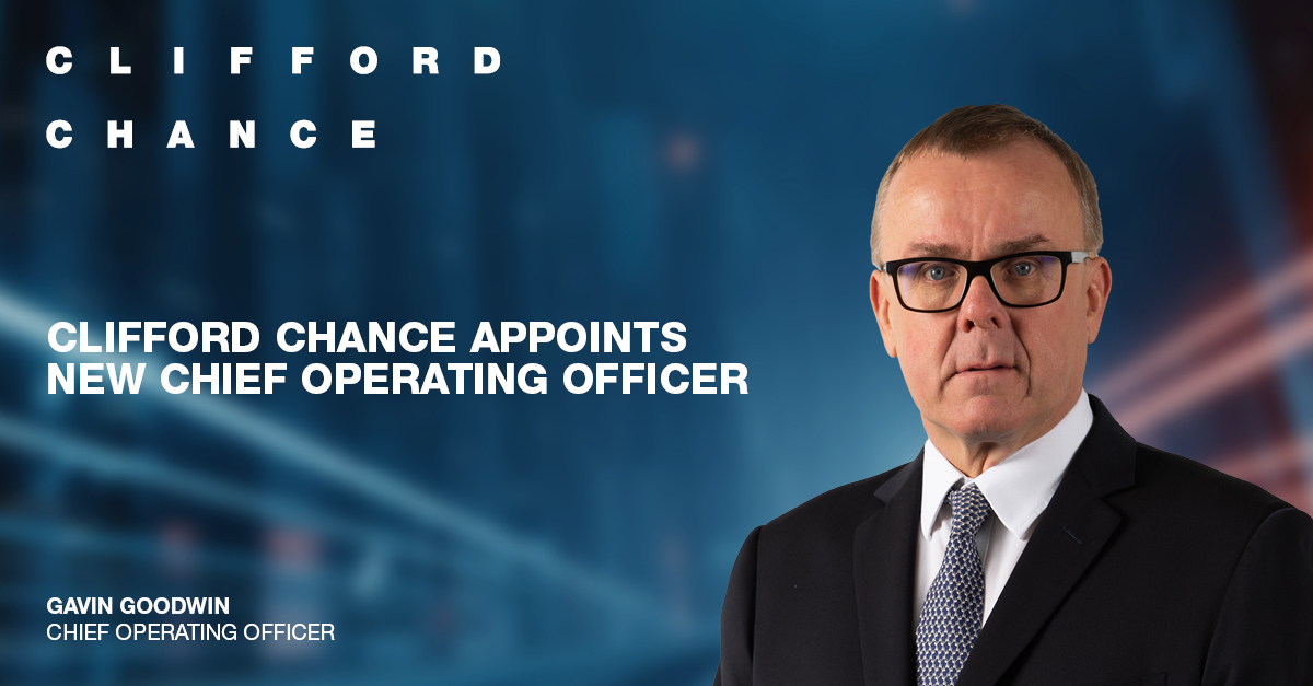 Clifford Chance appoints new Chief Operating Officer