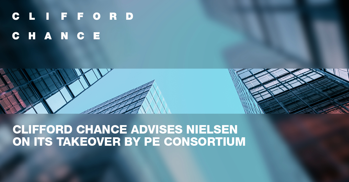 Clifford Chance advises Nielsen on its takeover by PE consortium