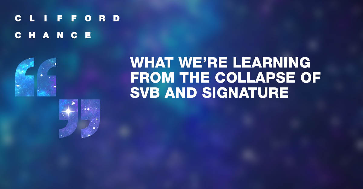 What we're learning from the collapse of SVB and Signature